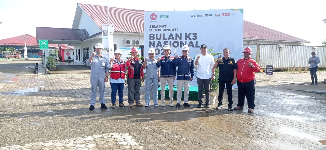 PT. ADHI KARYA, TBK (PERSERO) GELAR APEL BULAN K3 TAHUN 2023 - BIMNEWS.ID